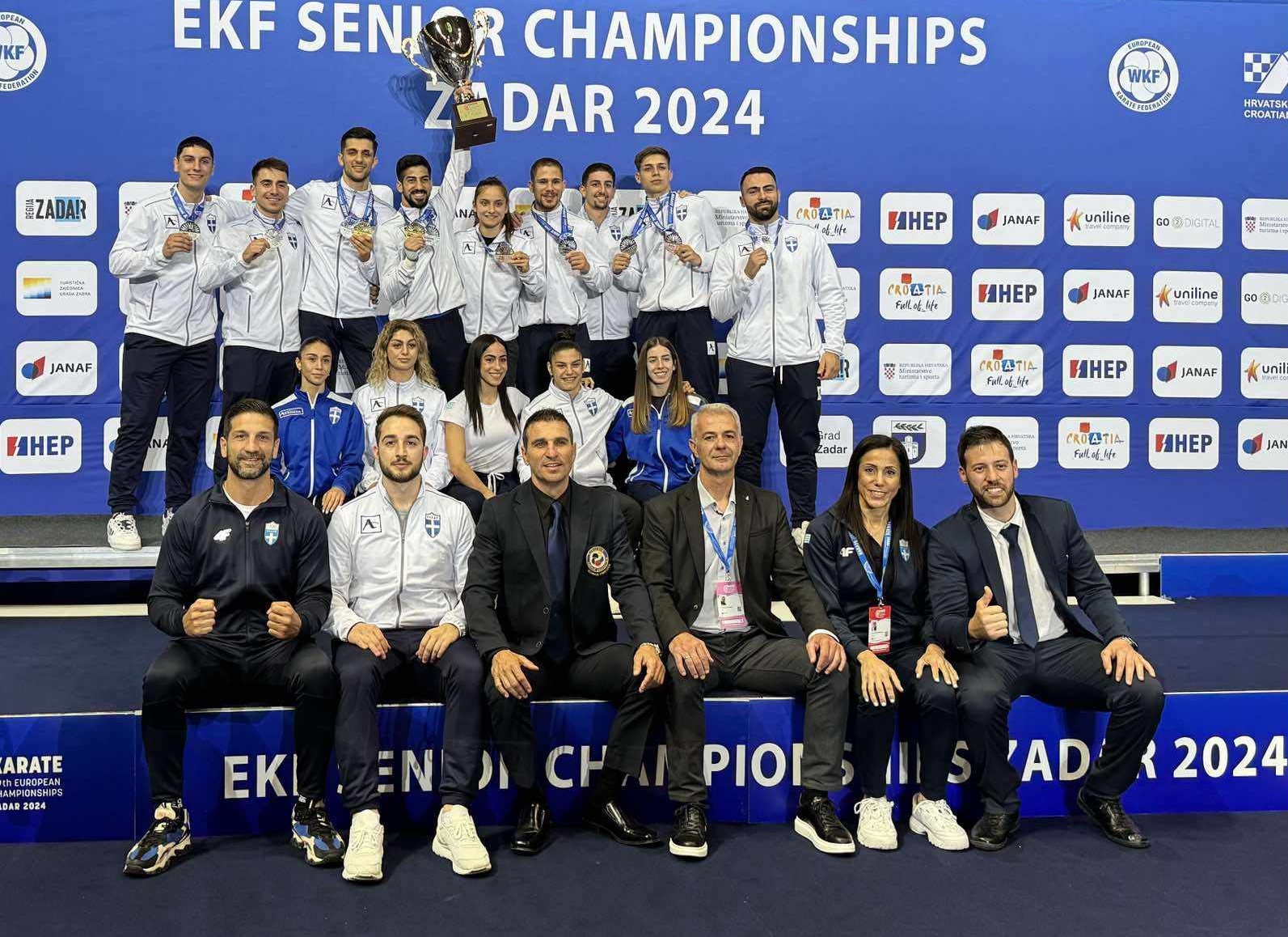 Ασημένιο και το ομαδικό KUMITE. Τέταρτη δύναμη στην Ευρώπη η Ελλάδα ...